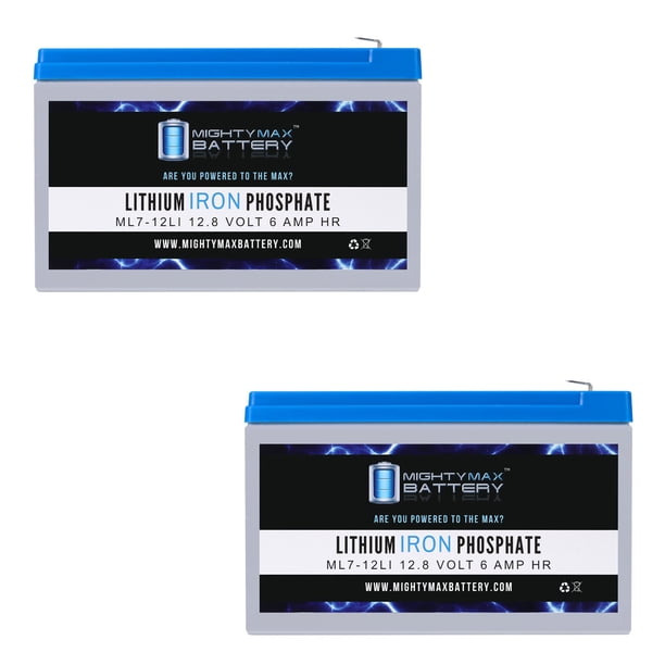 Mighty Max Battery ML7-12LI - 12 Volt 7 AH Deep Cycle Lithium Iron ...