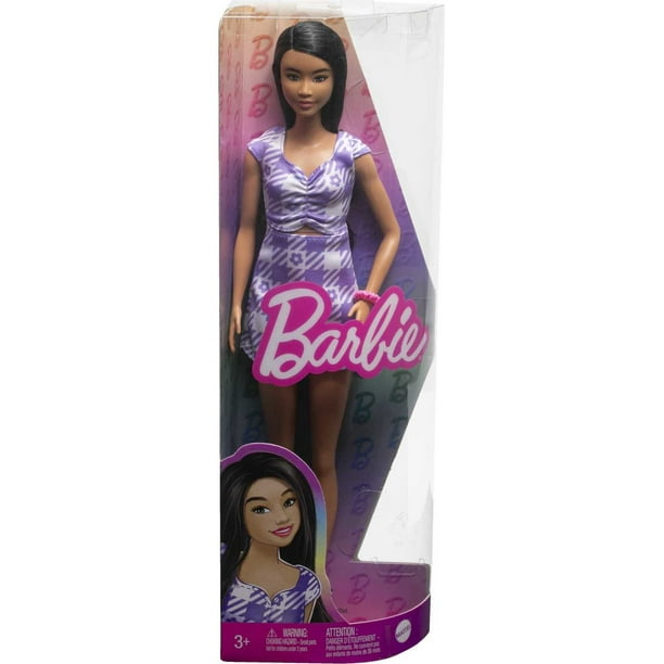 Barbie Doll, Black Hair and Tall Body, Barbie Fashionistas - Walmart.com