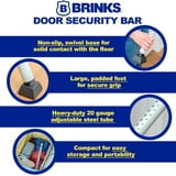 Brinks Commercial Steel Adjustable 25in-43in Heavy-Duty Security Bar ...