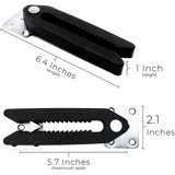 Couch Clamp Steel Sectional Sofa Connectors, 48 Piece Set, Heavy-Duty ...