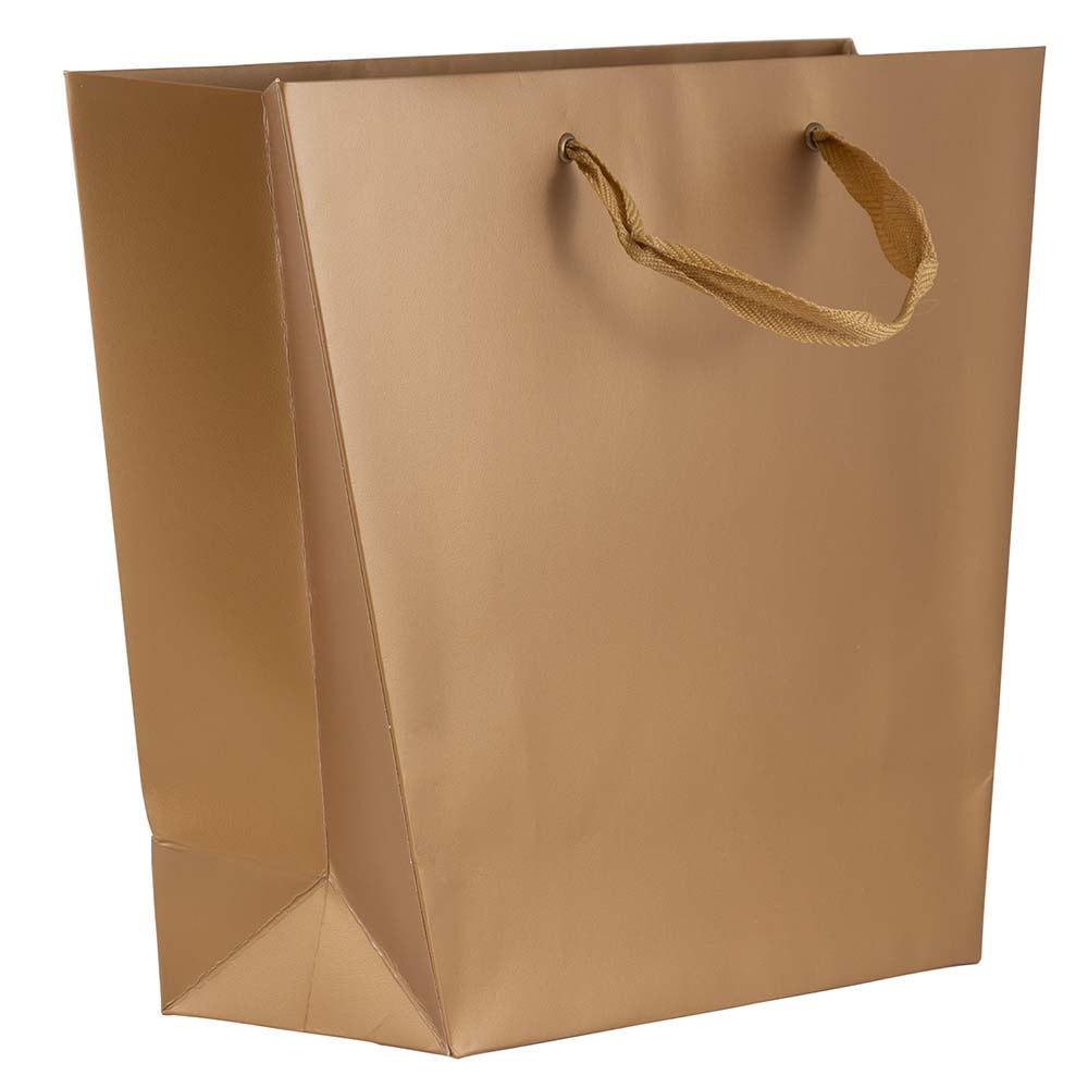 JAM Paper Copper Metallic Gift Bags, 9 x 4 x 10, 1/Pack - Walmart.com