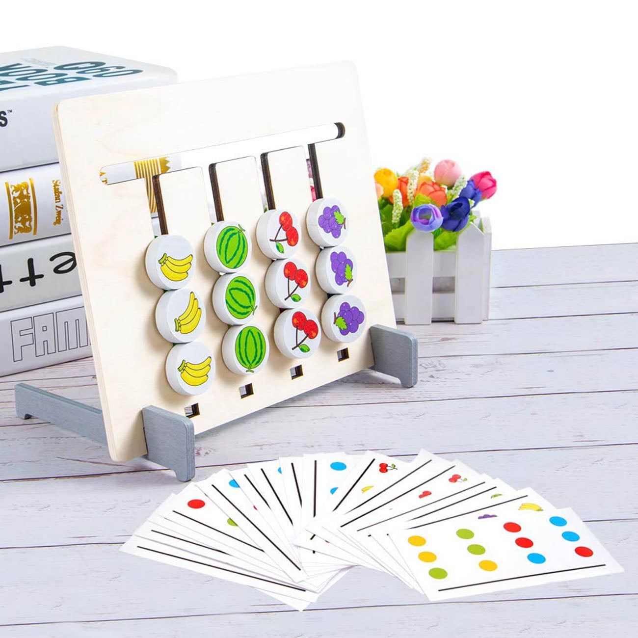 Wooden Brain Teasers Logic Puzzle Toys for Kids Adults Hand-Eye ...