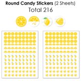 Big Dot of Happiness So Fresh - Lemon - Citrus Lemonade Party Candy ...