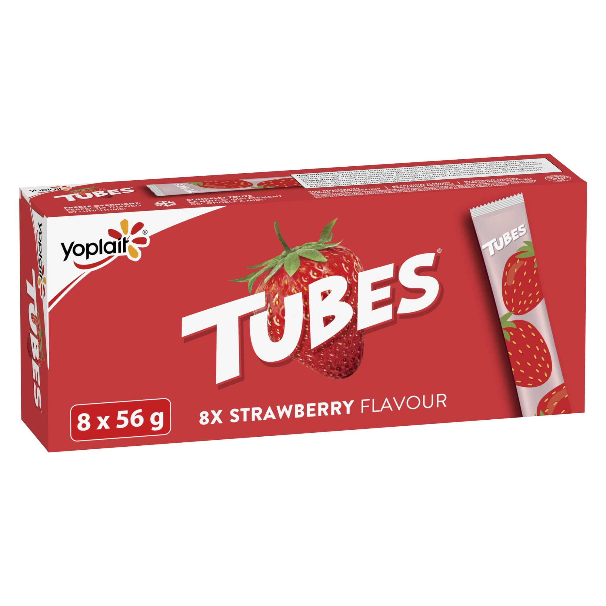 Click here for Yoplait Strawberry Flavour Tubes  448g 56 G prices