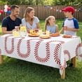 3Pcs Baseball Tablecloths, Baseball Birthday Decorations Table Cover ...