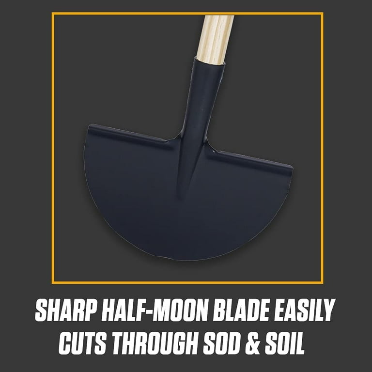 True Temper 53.25 in. Edger Wood Handle