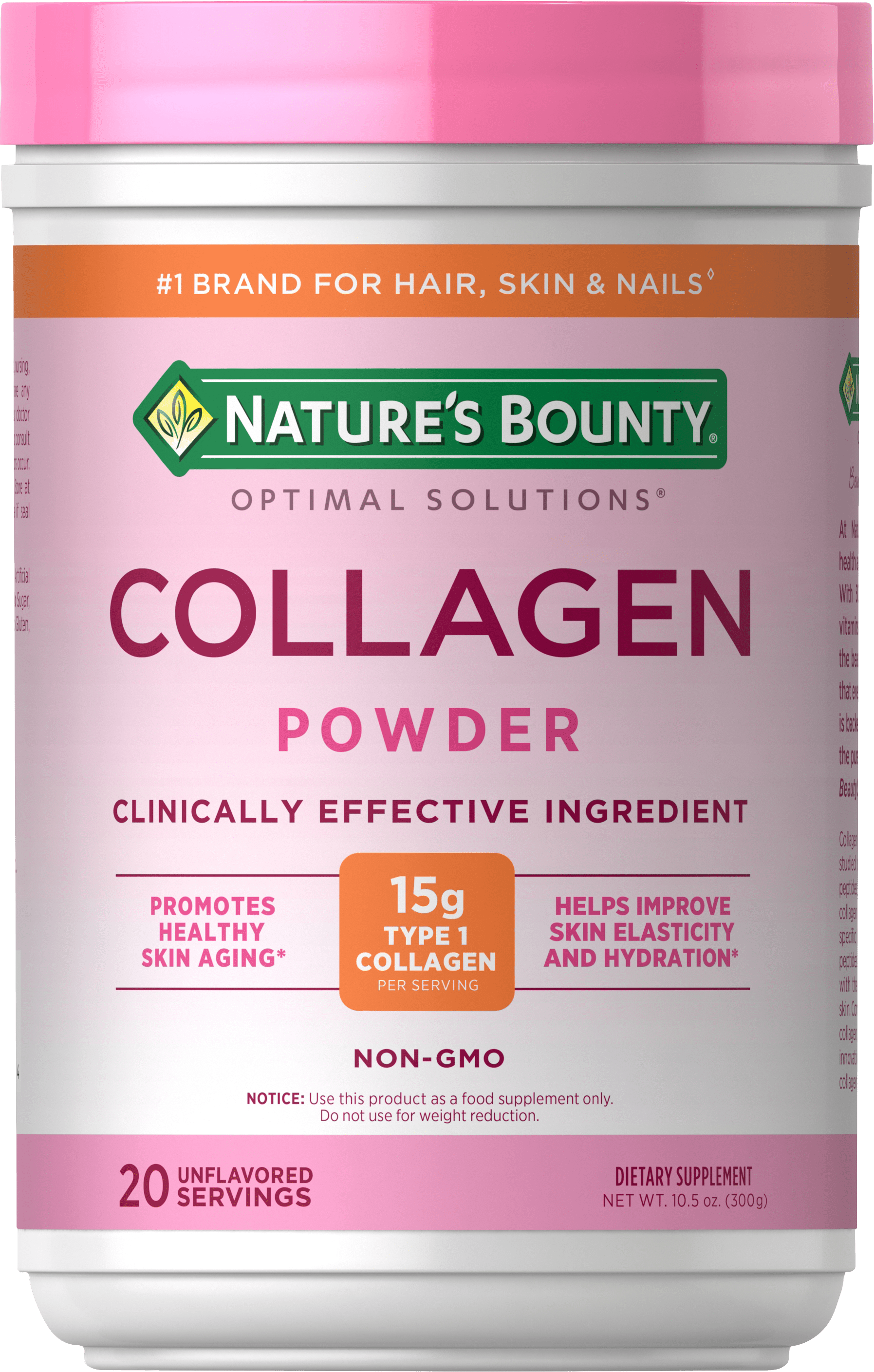 Nature’s Bounty Optimal Solutions Collagen Beauty Blend, Dietary ...