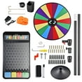 WinSpin 36" Dual Use 18 Slots Prize Wheel Prize Drop Game Board Kit w ...