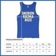 Skibidi Sigma Rizz Men's Tank Top Funny Goat Gyatt Meme Zoomer Viral ...