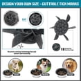 2 Pcs Dog Bowl Slow Feeder Insert, Cuttable Slow Feeder Dog Bowl Insert ...