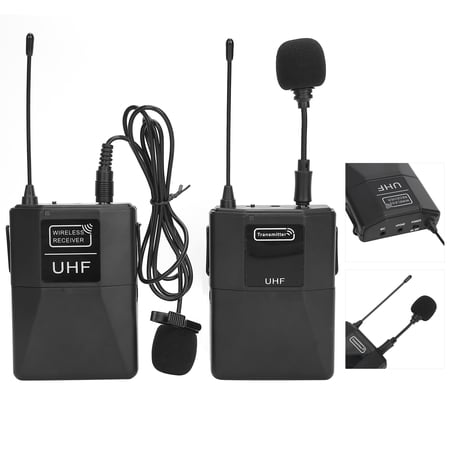 ANGGREK Microphone System For DSLR,Wireless Clip‑on Microphone System ...