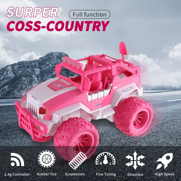 Pink Remote Control Truck