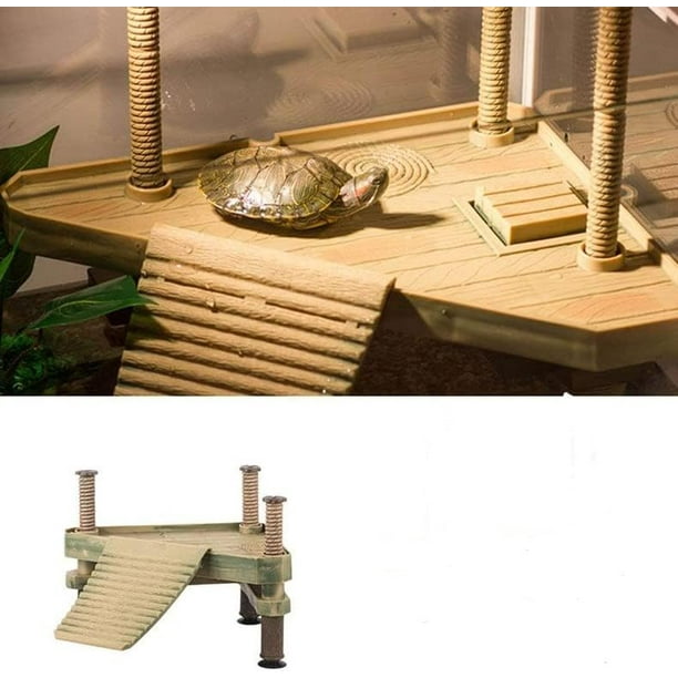 Turtle Platform Aquarium Accessory - 1 PC of Reptile Turtle Frog ...