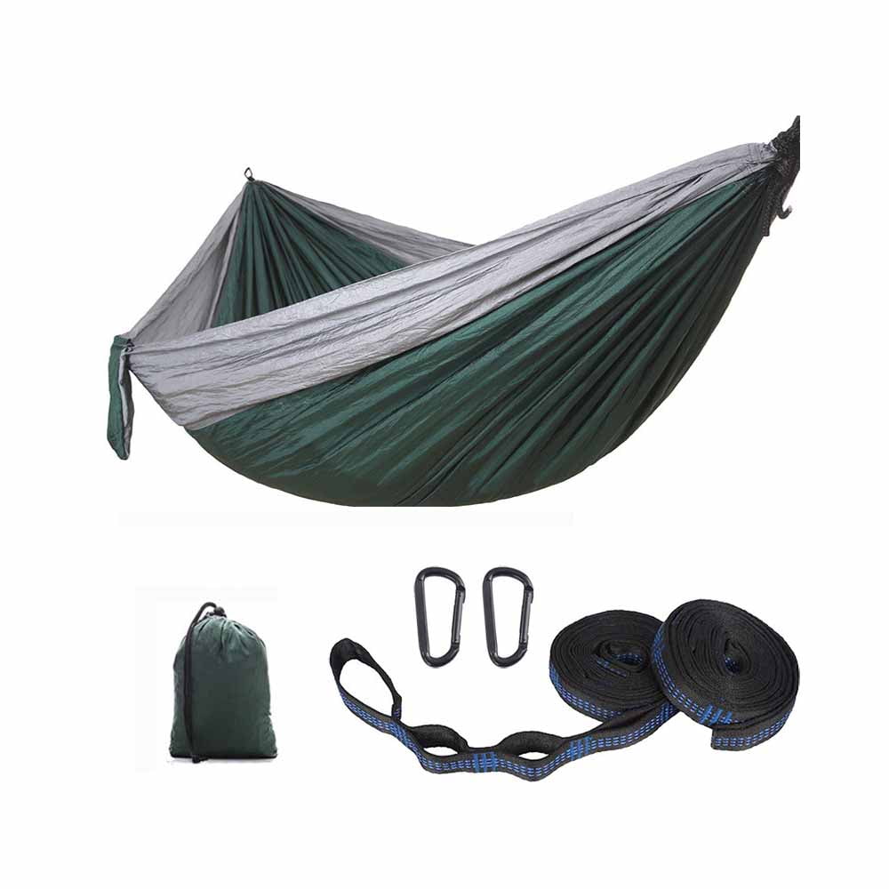 Camping Hammock Single & Double Portable Hammock Ultralight Nylon ...