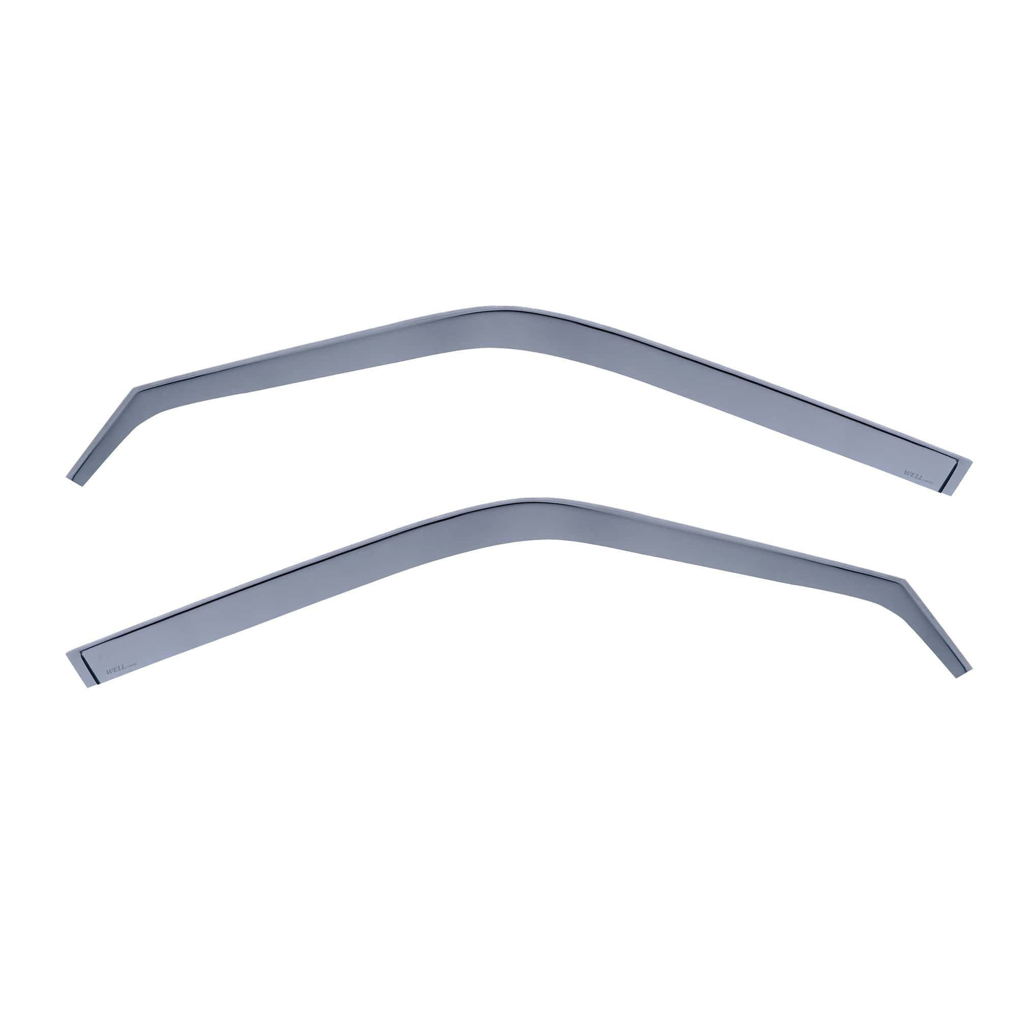 Wellvisors In-Channel Window Visors Wind Deflector Front Only for Honda ...