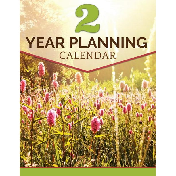 2 Year Planning Calendar (Paperback) - Walmart.com