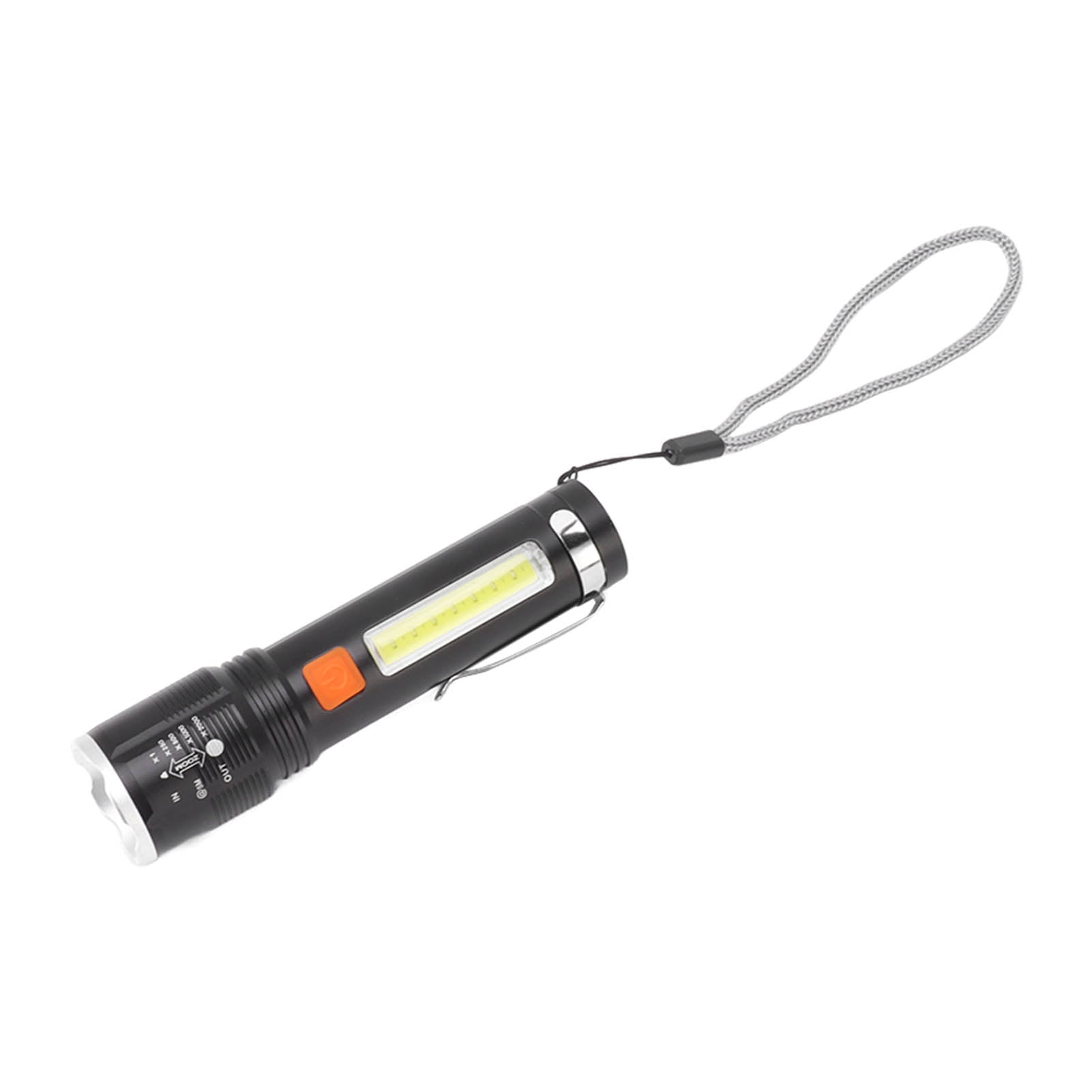 Linterna de alto LM, linterna LED P50, linterna LED recargable por USB, linterna superbrillante ...