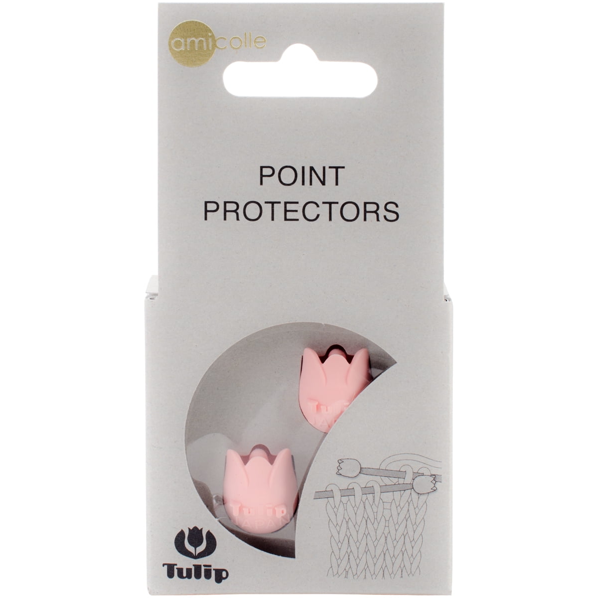 Tulip Point Protectors -Pink/Small - Walmart.com