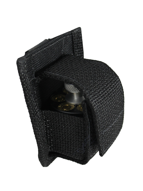 Barsony Revolver Single Belt Clip Speed Loader Pouch for 7 round .38 ...