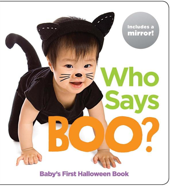 Who Says Boo Babys 1st Halloween Book (Board Book) - Walmart.com ...