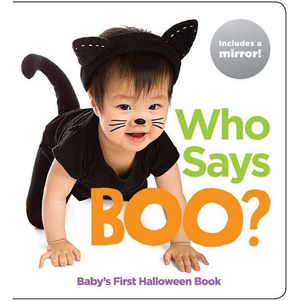 Who Says Boo Babys 1st Halloween Book (Board Book) - Walmart.com
