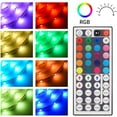 DC12V RGB LED Controller+44 Keys Remote Control RGB Control Box IR ...