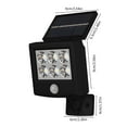BAOPAI Solar Powered Motion Sensor Outdoor Wall Light IP65 Waterproof ...