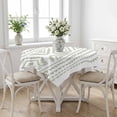 Abstract Boho Geometric Art Table Cloth 54x54in, Waterproof Square ...