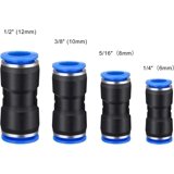 40 Pieces Straight Push Connectors, Push To Connect Fittings Quick ...