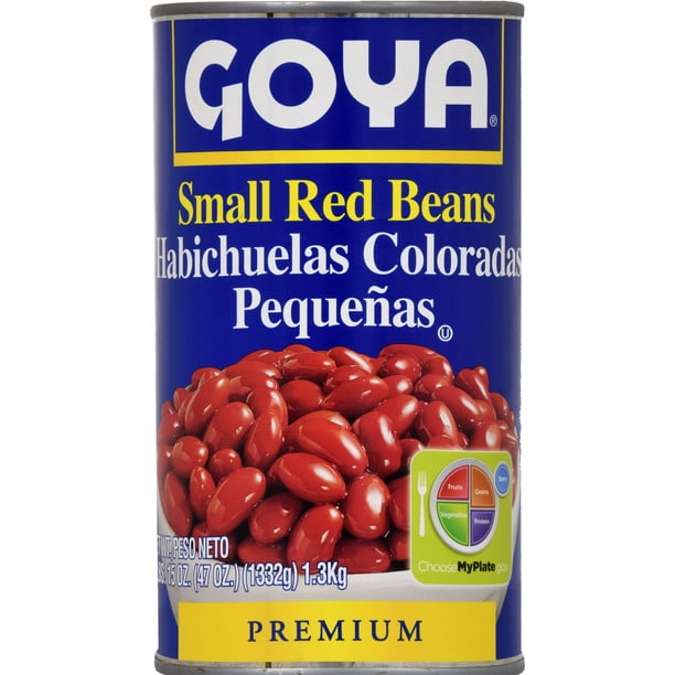 GOYA Small Red Beans 46 Oz - Walmart.com