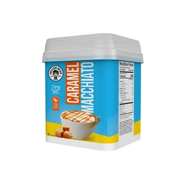 Frozen Bean Caramel Macchiato Deluxe Frappe Coffee Mix, 21 Ounce ...