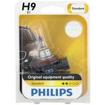 Philips Standard Headlight H9, Pgj19-5, Glass, Always Change In Pairs ...
