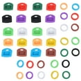 Colorful Silicone Key Caps Suitable For Easy Identification And ...