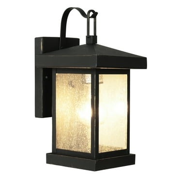 Bel Air Lighting CB-40204 BK 11" 1 Light Zephyr Wall Lantern-Cylinder ...