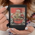 Anime Santa Eating Ramen Noodles Japanese Christmas Kawaii Coffee Mugs ...