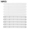 10pcs Draw Rail Plastic Drawer Slides 180/235/298mm Draw Runners ...