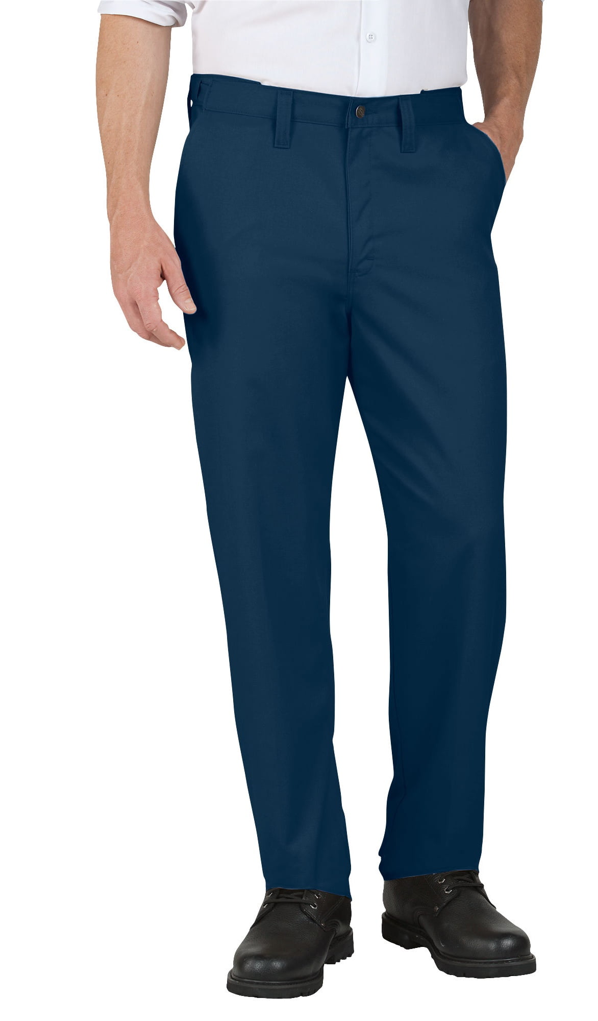 Dickies LP700 Flat Front Comfort Waist Pant-DARK NAVY-38x32 - Walmart.com