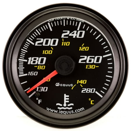 Equus 6242 2" Mechanical Water Temperature Gauge, Black | Walmart Canada