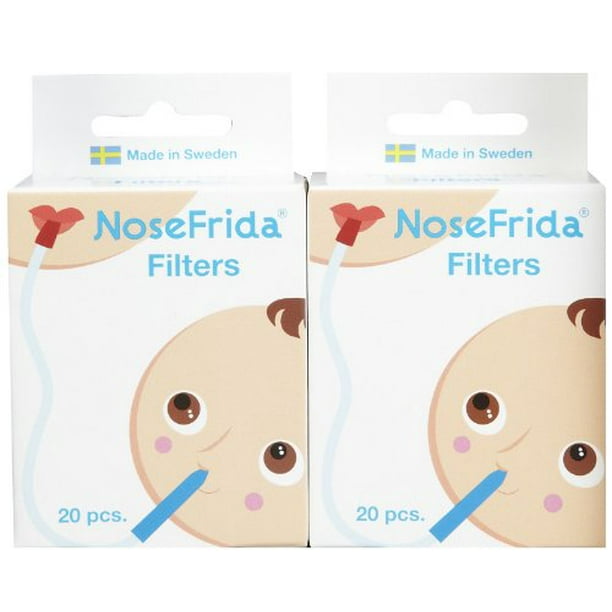 FridaBaby NoseFrida Replacement Filters - 20 ct - 2 pk - Walmart.com ...