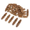 Pack of 12 Vintage Oval Wood Toggle Buttons 30mm (3cm) For Sewing ...