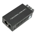 Fiber Optic Transceiver 2 Ports 10 100Mbps Self Adaptive Tx1310nm ...