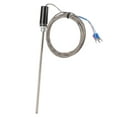 M12 Probe Thermocouple Pt100 Stainless Steel Temperature Sensor Probe 200mm 0 400°c4m