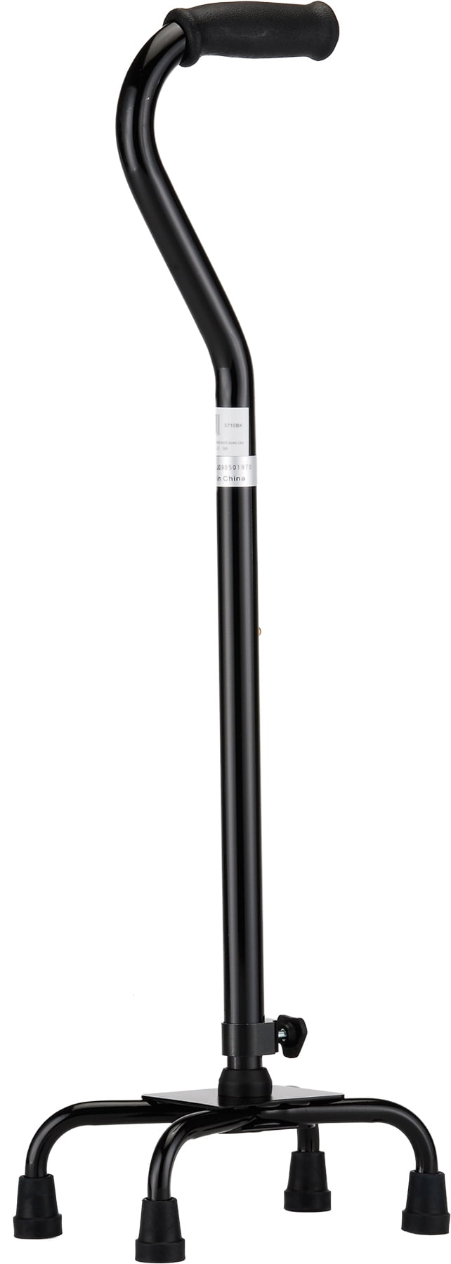 NOVA Heavy Duty Quad Cane, 500 lb. Weight Capacity Four Legged Walking ...