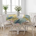 Animal White Heron Table Cloth 54x54in, Waterproof Square Tablecloth ...