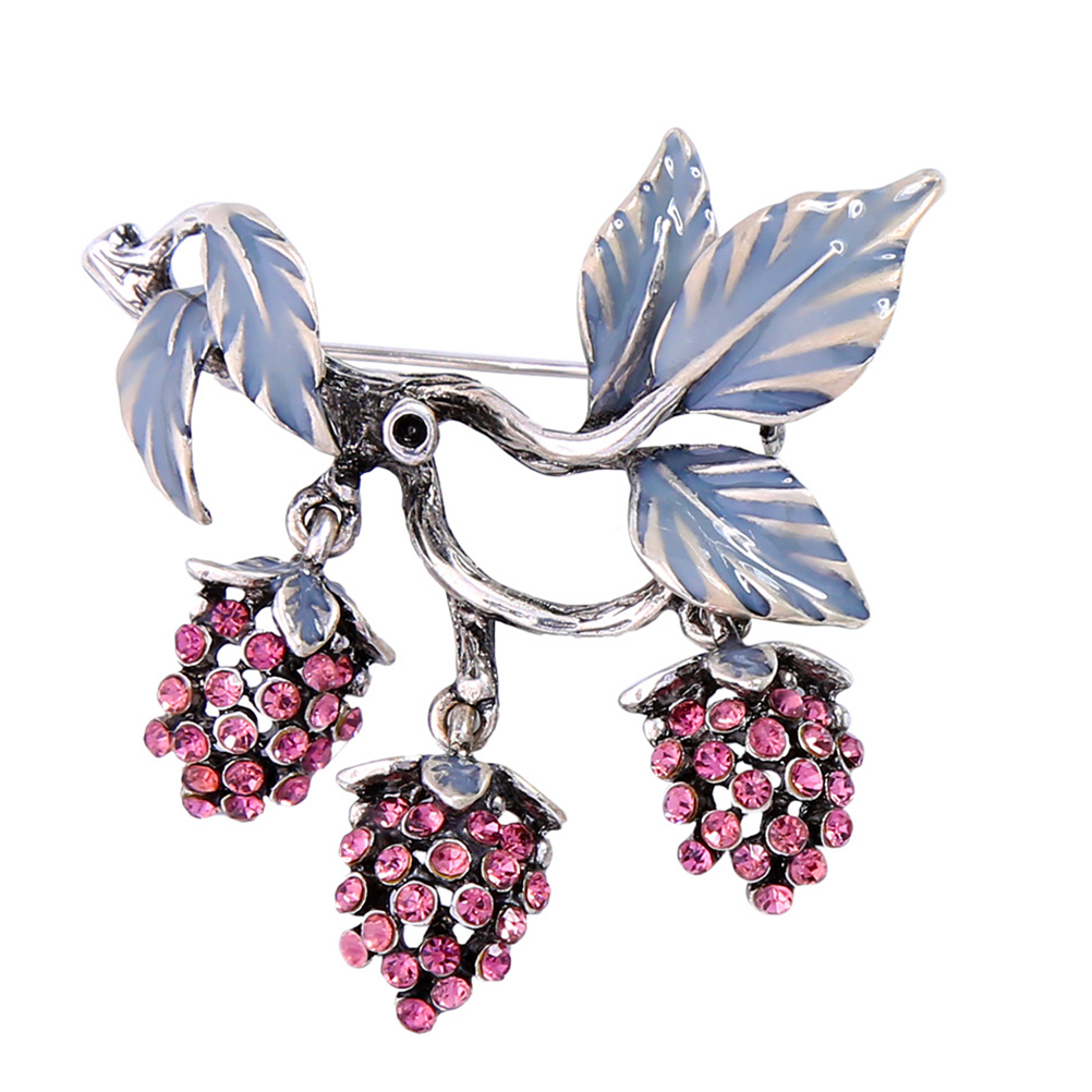 Jewelry Making & Beading Brooch pin Leaf shaped cardigan clip Sweater ...