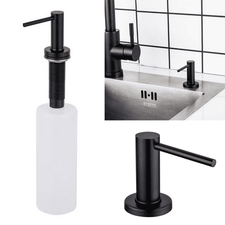 SHAR 1 Pcs Black Kitchen Sink Soap Dispenser Countertop Pump Hand ...