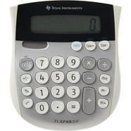 Texas Instruments TI-1795 SV Mini-Desktop Calculator, Black - Walmart.com
