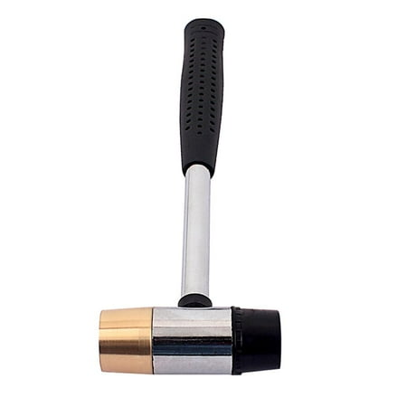 BRASS FRET HAMMER Luthier Tool w/ UHMW/Brass Head for Fretting Guitar ...