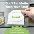 bugmd Pantry Moth Traps, 6 Count, Pheromone Adhesive, Moth Catchers for ...