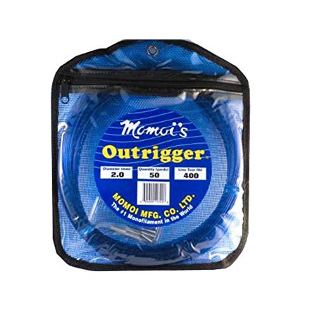 Momoi Outrigger Monofilament Rigging Kit - 400 lbs. Line Test - Dark ...